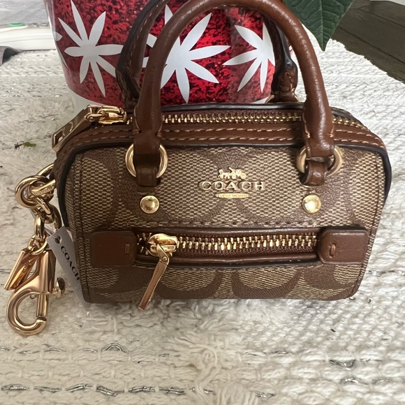 Coach | Bags | Coach Mini Rowan Charm | Poshmark
